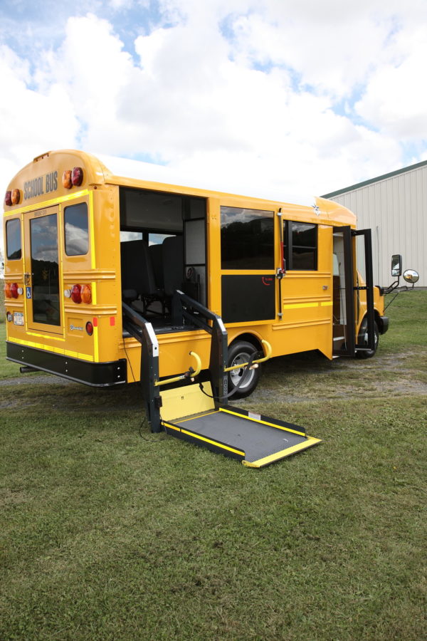 Wheelchair lift bus – High Res | Southern Bus and Mobility