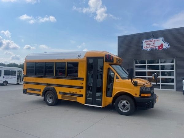 SOLD — 2025 Chevy TransTech 27 Passenger School Bus - Southern Bus and ...